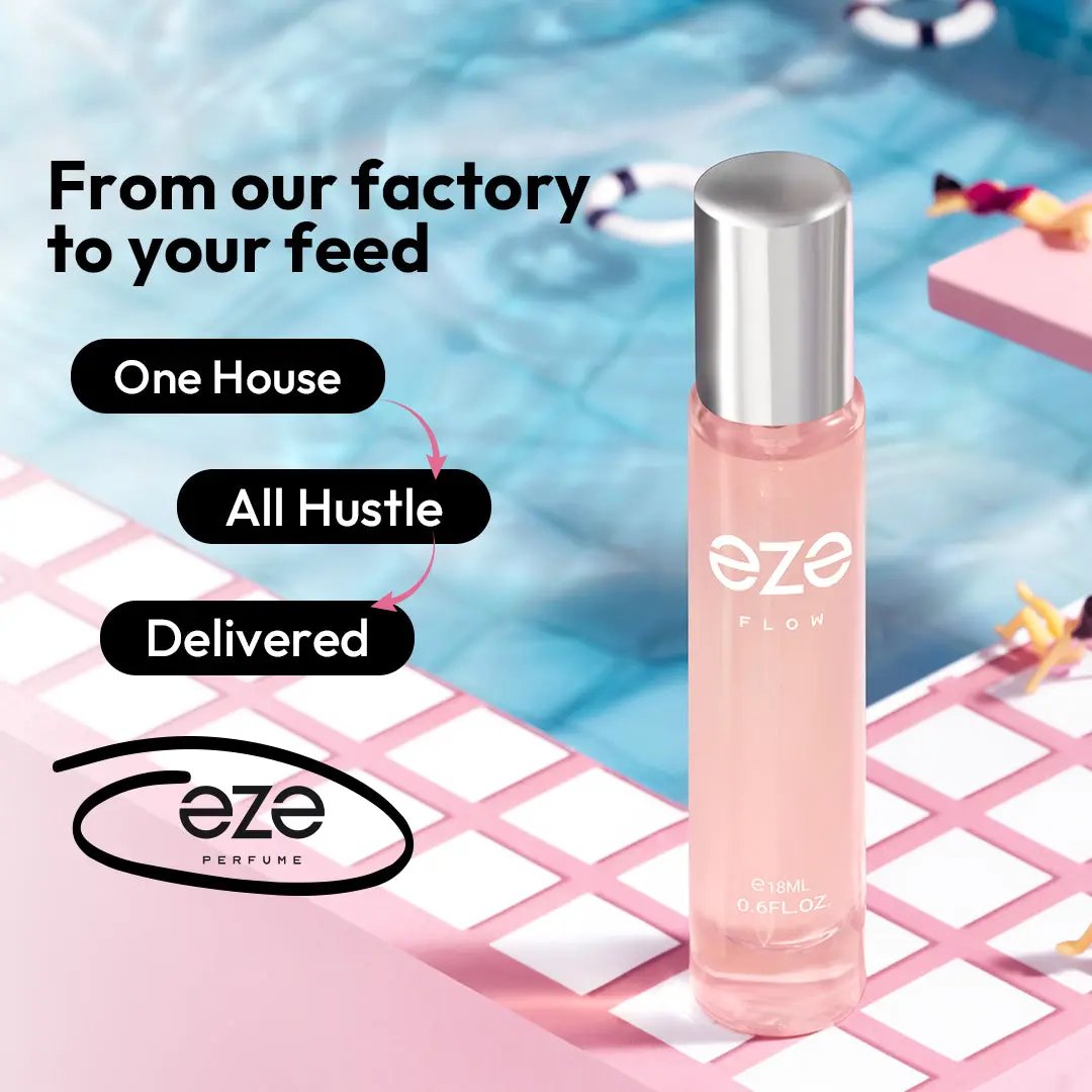 EZE Flow Luxury Perfume for Women – Peach, Rose & Vanilla | 18ml – Eze ...