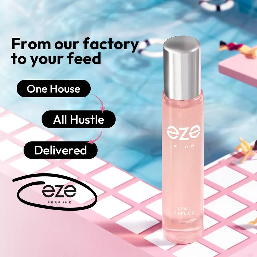 EZE Flow Luxury Perfume for Women – Peach, Rose & Vanilla | 18ml – Eze ...